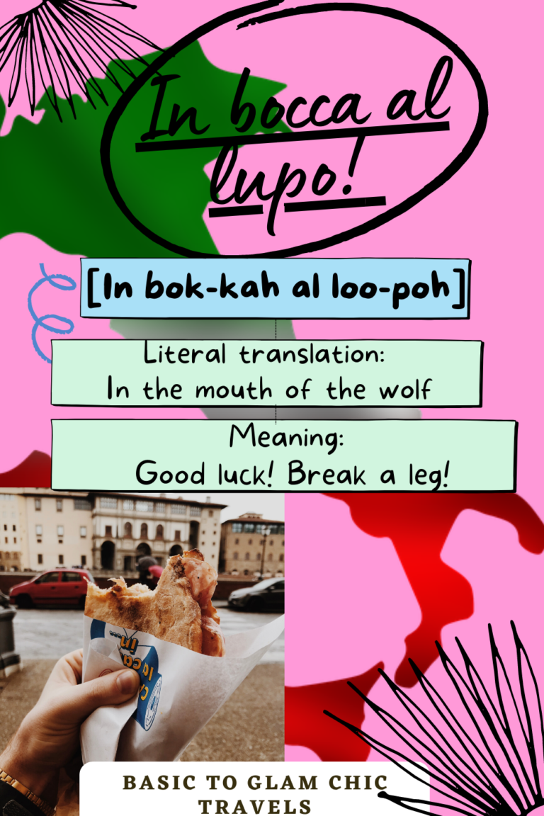 EVERYDAY ITALIAN EXPRESSIONS YOU SHOULD USE - Basic To Glam Chic Travels